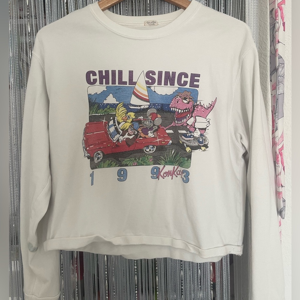 Brandy Melville Christy Chill Since 1993 Konkay Crewn… - Gem